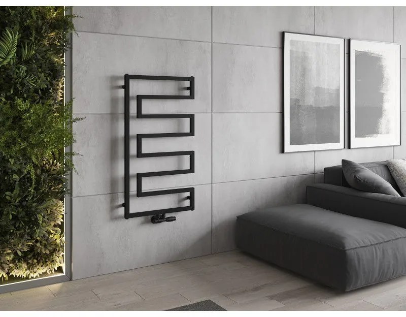 Mexen Florida, topné těleso 1080 x 600 mm, 358 W, černá, W206-1080-600-00-70