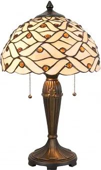 Stolní lampa Tiffany Ruche