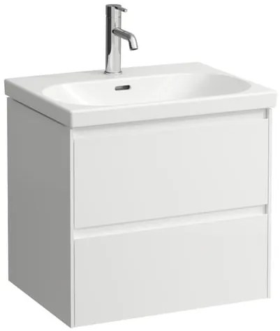 Laufen Lua koupelnová skříňka bez umyvadla 58,5x51,5x45 cm bílá lesk H4035321122611