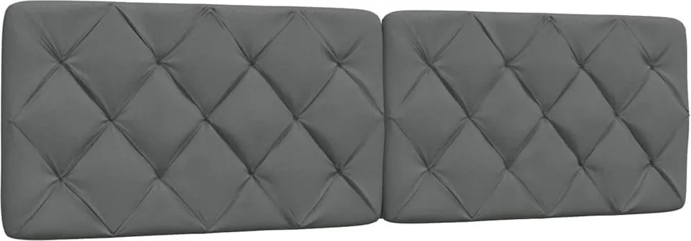 Rám postele bez matrace tmavě šedý 180 x 200 cm textil 3310616