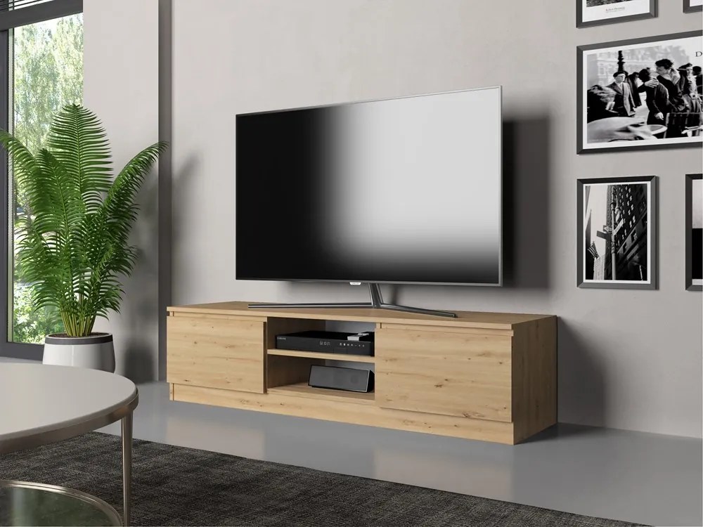 TPS Stolek pod televizi RTV 140 cm - Dub artisan