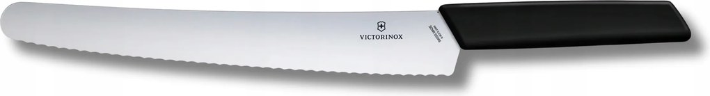 Victorinox nůž na pečivo a koláče 6.9073.26WB Swiss Modern černý (26 cm)