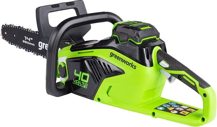 Aku řetězová pila Greenworks GD40CS15 40V