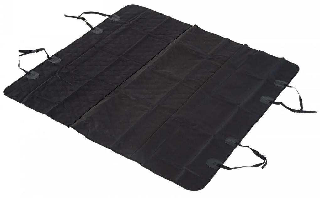 Goleto Ochranná deka pro psy do auta 147 x 137 cm | černá