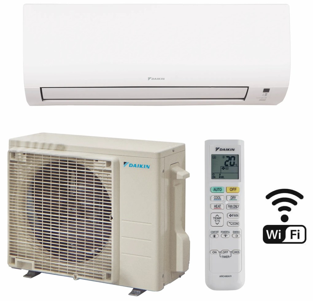 Klimatizace Daikin Comfora 2 kW - sestava 1+1 včetně montáže