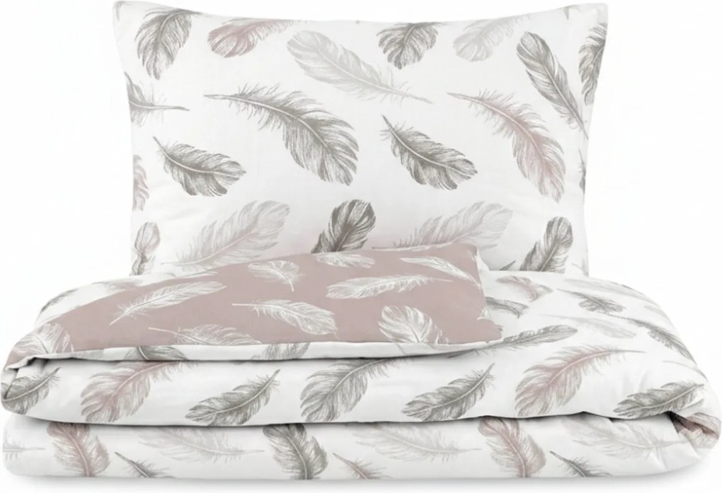 Bavlněné povlečení NORDIC COLLECTION SHELBY - 1x 220/200, 2x 70/90cm