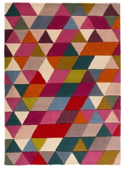 Vlněný koberec Flair Rugs Illusion Prism, 80 x 150 cm