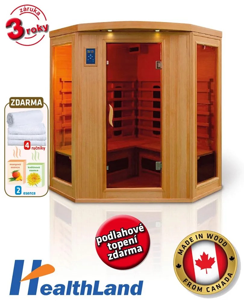 Infrasauna DeLuxe 4440 CB/CR