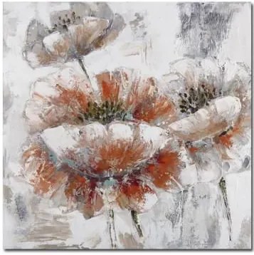 Obraz Stardeco květ 100×100 cm