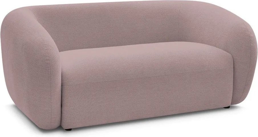 Růžová žinylková pohovka 160 cm Celine – Bobochic Paris