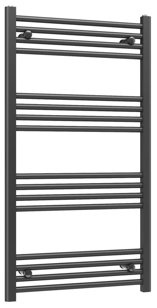 Gamma Erga Basic, topné těleso 1100x600 mm, 499 W, černá, ERG-LAV-BASIC-11060-BK