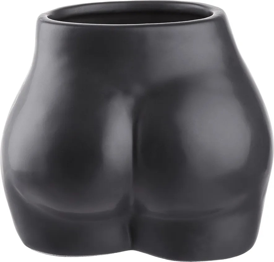 BOODY Váza/květináč 13 cm - černá