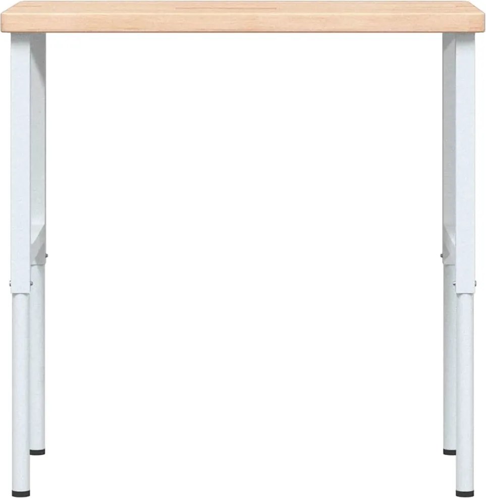 Pracovní stůl 100 x 60 x (73–99,5) cm masivní dub obdélníkový 3309701