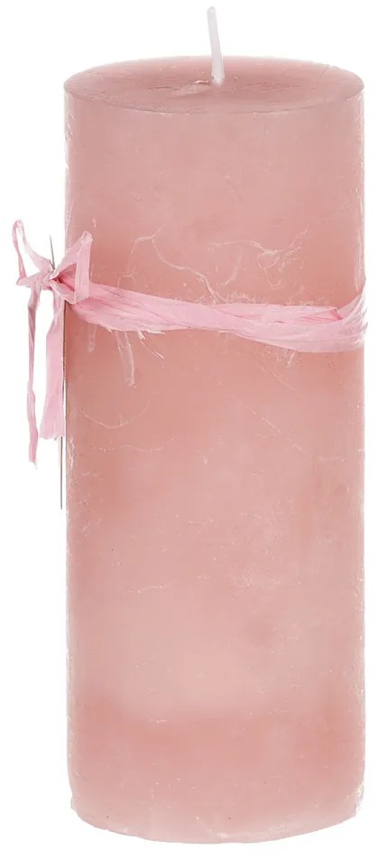 Autronic Svíčka, růžová barva. 367g vosku. SVW1306 PINK