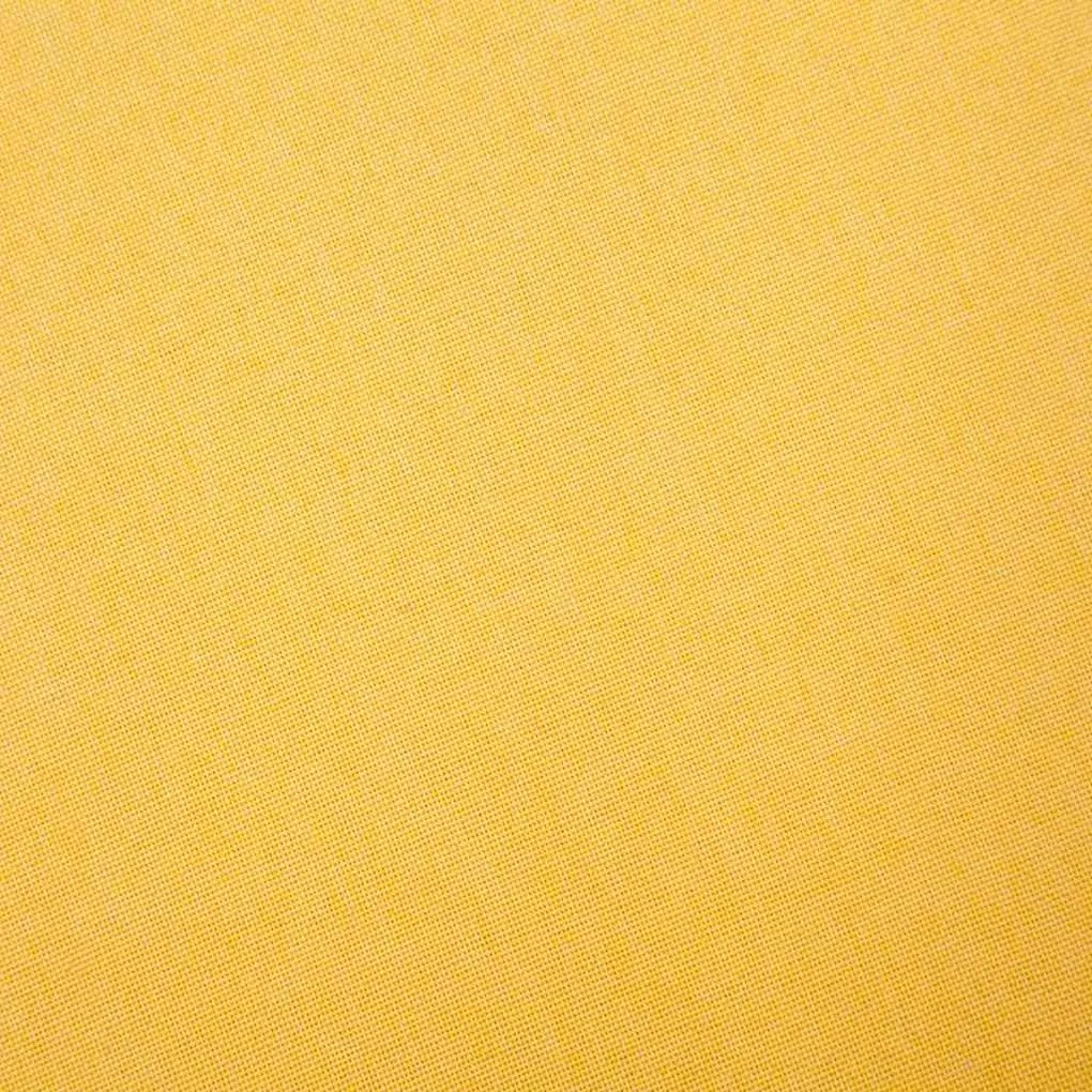 2místná pohovka textilní čalounění žlutá 281391