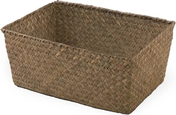 Pletený košík Compactor 30 x 20 x 13 cm, světle hnědá