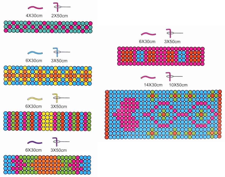 JOKO Tkací stav na korálky