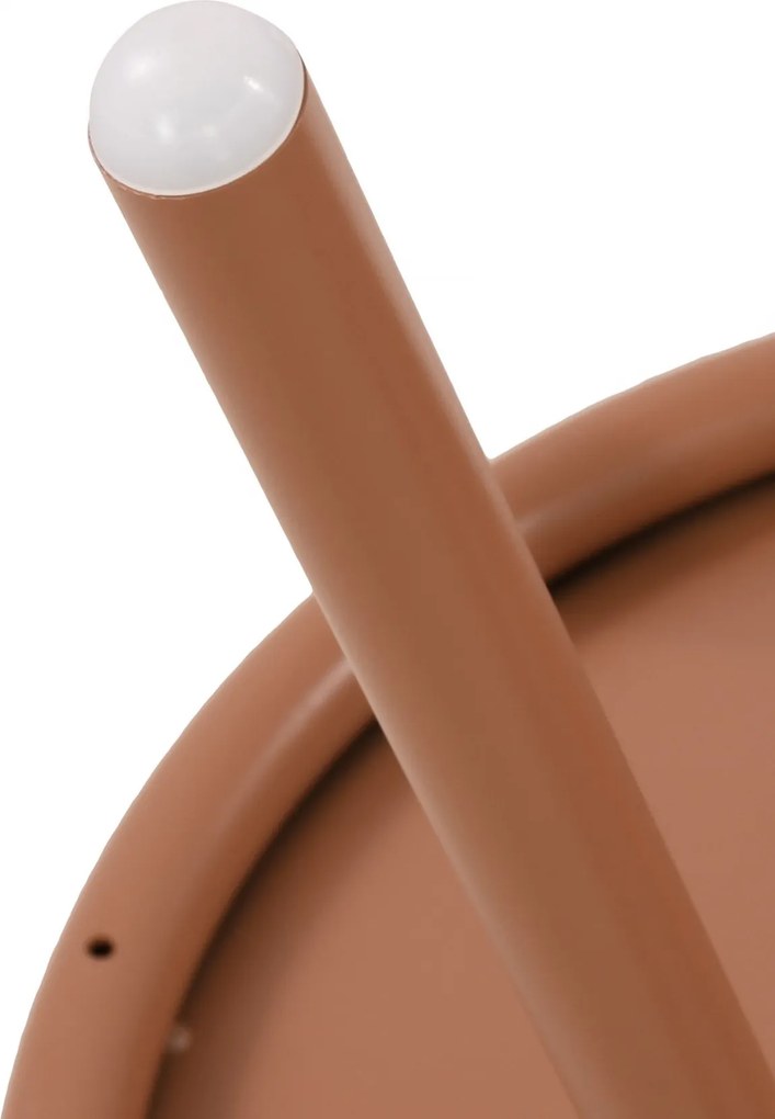 Konferenční stolek Velva - v45 x 80 x 45 cm - Terracotta