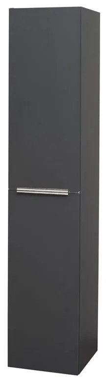 Mereo Mereo, Mailo, koupelnová skříňka vysoká 170 cm, bílá, dub, antracit, CN534LP