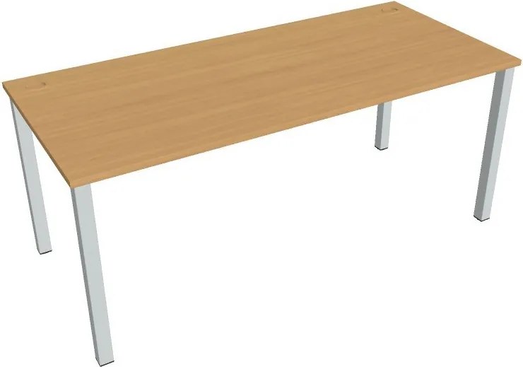 Hobis Kancelářský pracovní stůl Hobis US 1800, deskaakát, černá černá