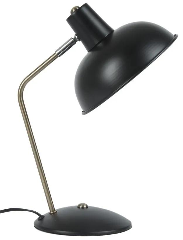 OnaDnes -20% Time for home Černá kovová stolní lampa Earny