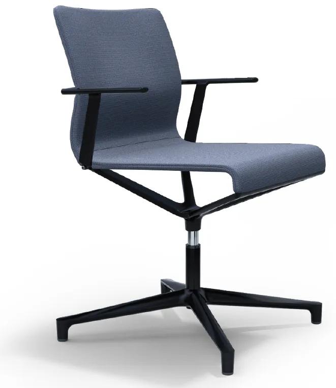 ICF - Židle STICK ETK 252 s nízkým opěrákem a područkami