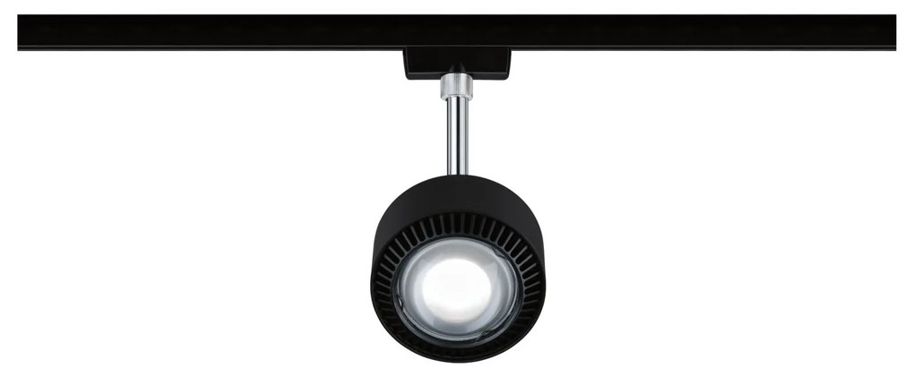 Paulmann 96812 Aldan, spot pro Urail systém, 9W LED 4000K stmívatelné, matná černá, výška 17cm