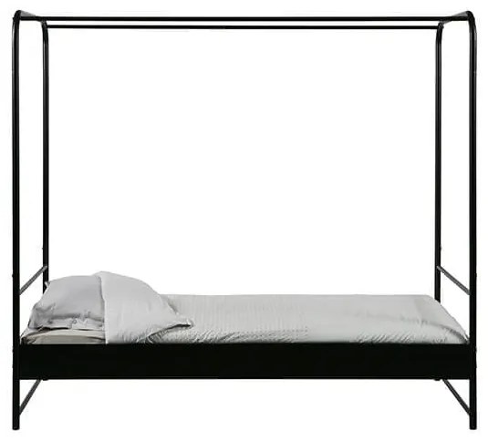 Postel bunk 90 x 200 cm černá MUZZA