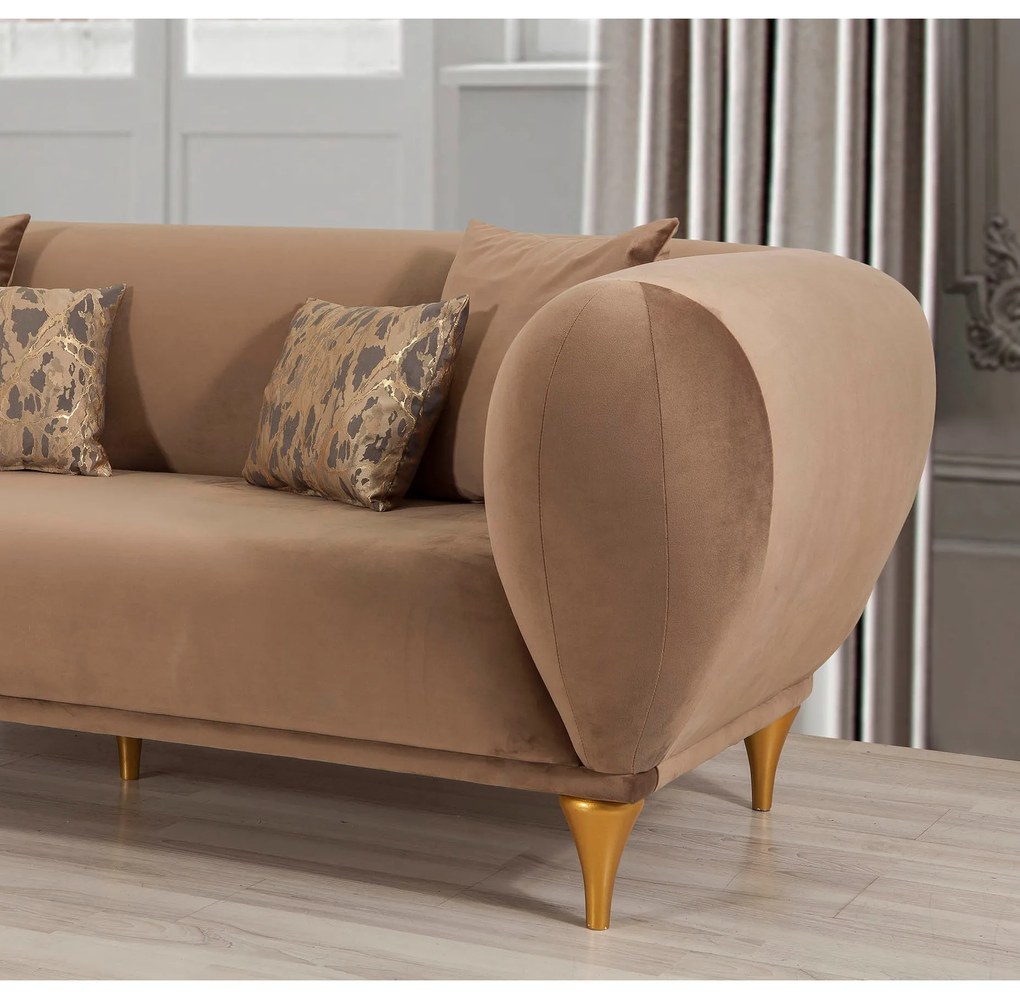 Hanah Home Pohovka MEBLON hnědá 867UNQ1538
