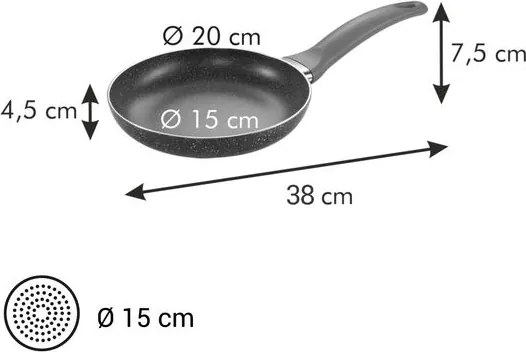 TESCOMA Pánev MANICO ROSSO ø 20 cm