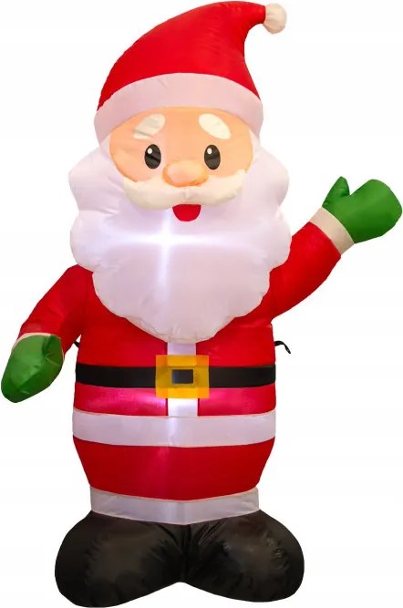 Nafukovací Santa Claus s LED osvětlením 125 cm