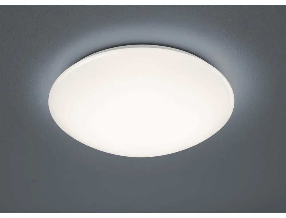 Bílé kulaté stropní LED svítidlo Trio Putz, průměr 40 cm