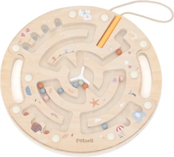 Dřevěné magnetické bludiště VIGA 44283