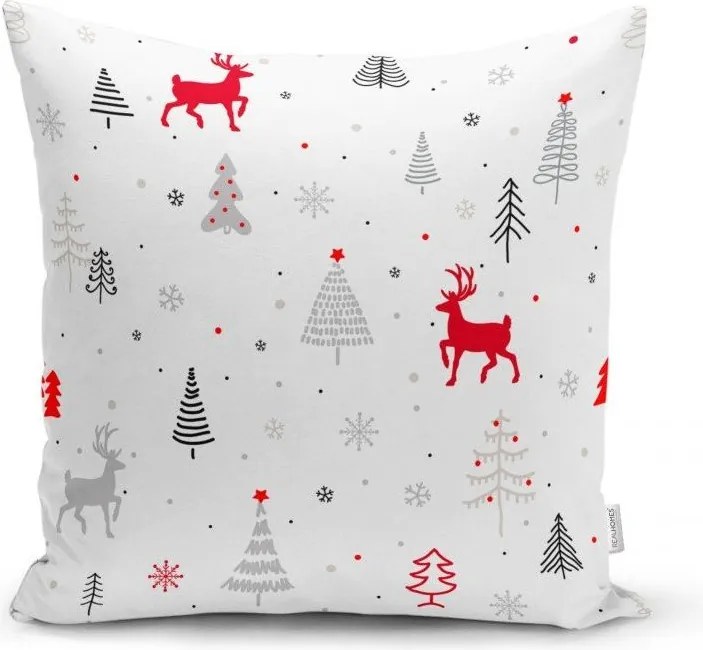 Povlak na polštář s vánočním motivem 43x43 cm Merry Christmas – Mila Home
