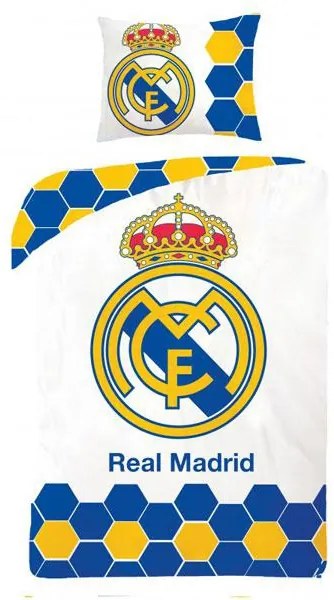 Halantex povlečení Real Madrid 5013 bavlna 140x200 70x90