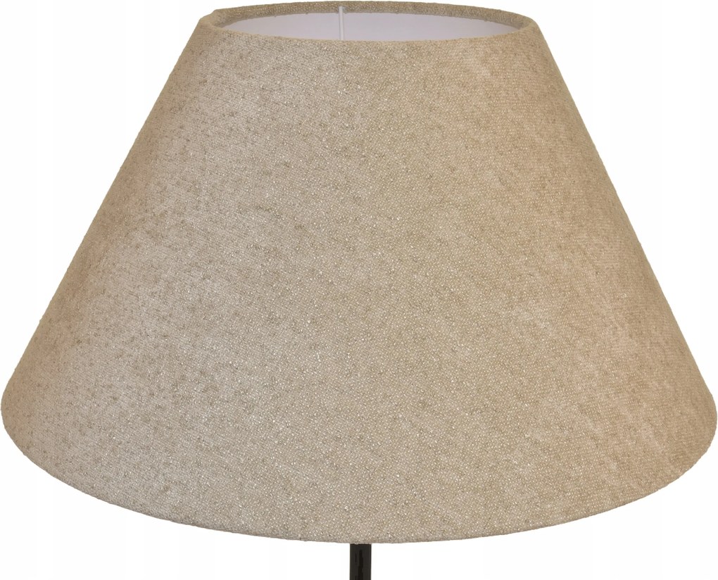 Stínidlo pro lampu Stínidlo kužel E27 Slámkově béžové 20x45 H24 Boucle Venosa
