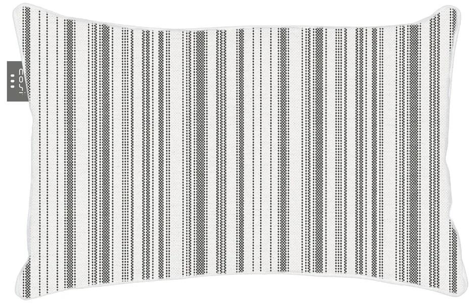 Bílo-černý výhřevný polštář Cosi, 40 x 60 cm