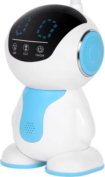 Stolní lampa dětská s regulací REBEL KOM1017, robot