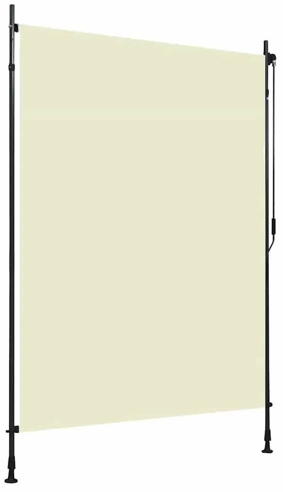 Venkovní roleta 150 x 270 cm krémová 145941