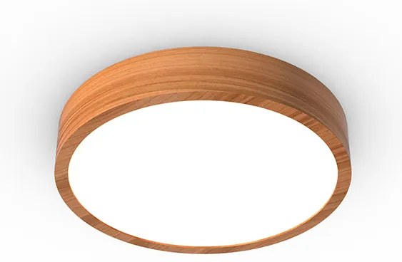 Masivní dřevěné svítidlo woodLED Round Ceiling  Masivní dřevěné svítidlo Woodled Round Ceiling Dřevodekor: Třešeň Evropská, Průměr: 590 mm, Teplota…