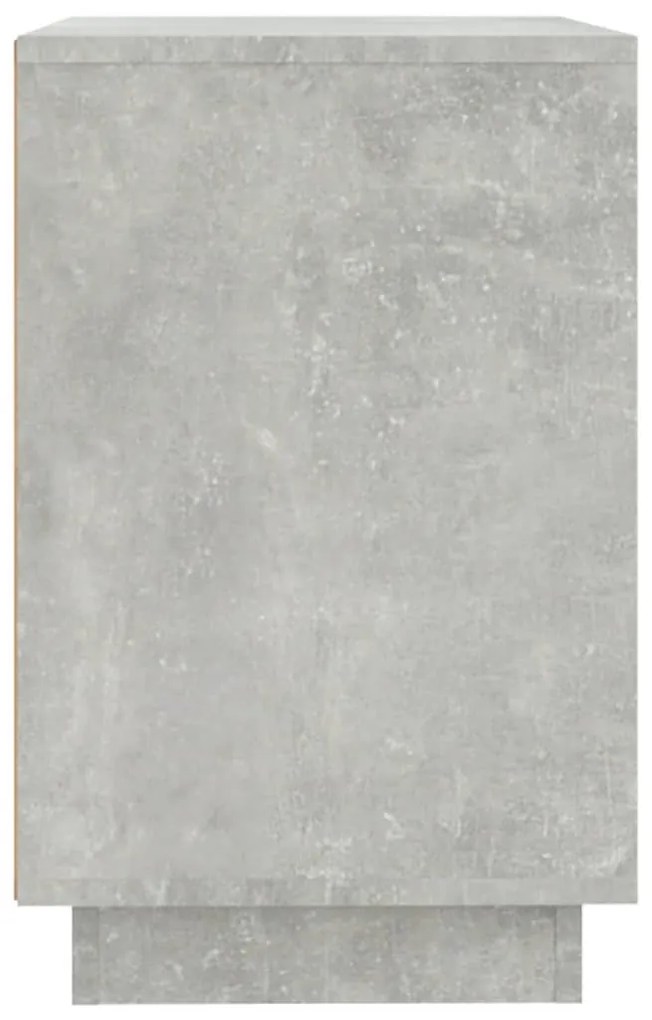 Příborník betonově šedý 102 x 35 x 60 cm kompozitní dřevo - Default Title