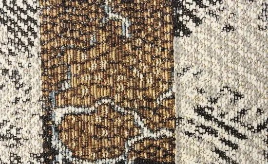 Oriental Weavers, Kusový koberec Zoya 597 X – na ven i na doma, 120x180, šedá, chodba / předsíň
