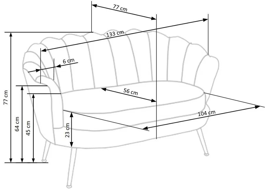 Halmar AMORINITO XL světle růžové