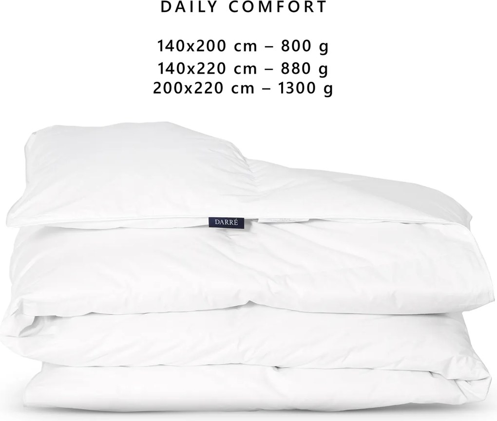 Péřová přikrývka DAILY COMFORT Velikost: 220 x 200