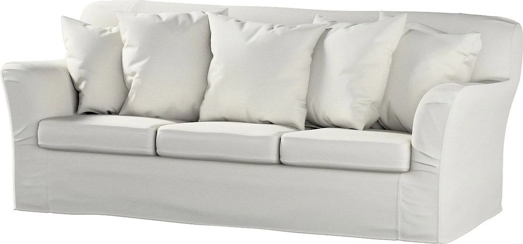 Potah na pohovku IKEA Tomelilla 3-místná nerozkládací barva šedá látka lesklé, pletený vzor, sametová