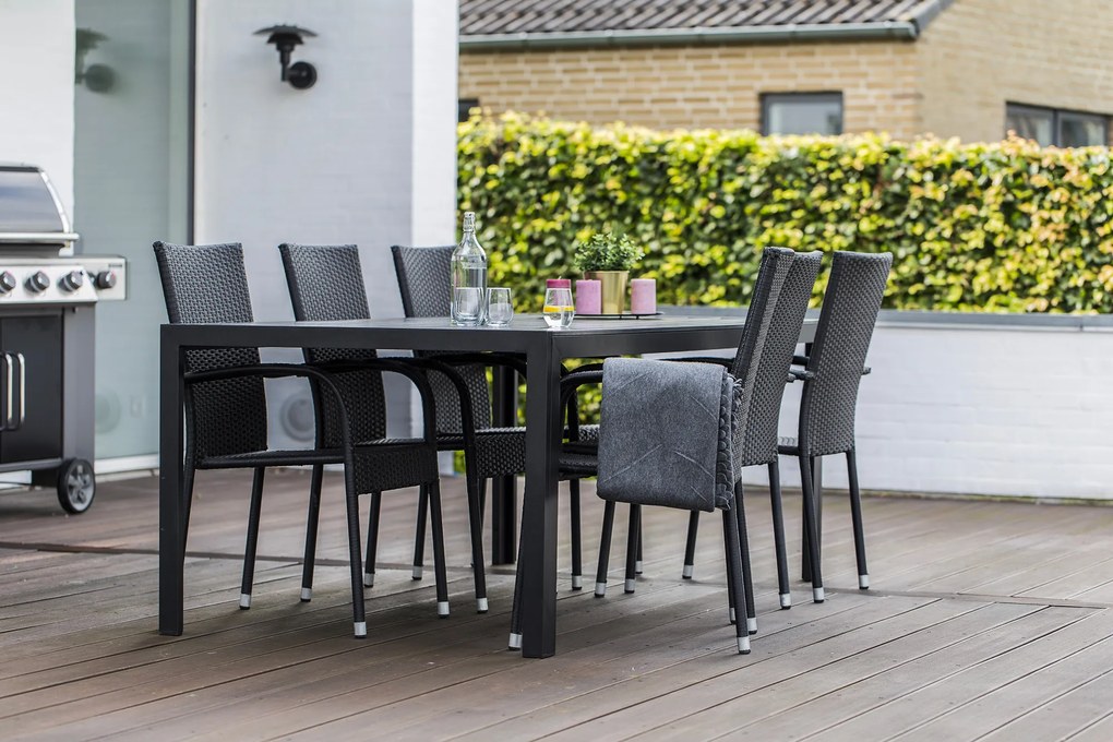Vikio Zahradní set 180x90 pro 8 osob DT278 antracit