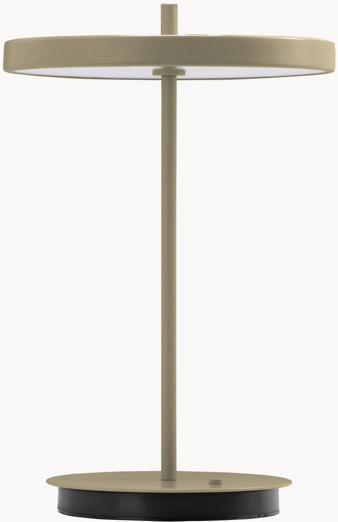 Malá přenosná stolní LED lampa Asteria Move, stmívatelná