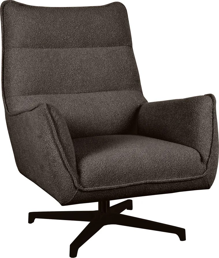 LABEL51 Otočné křeslo RODIA hnědé MS-81.019