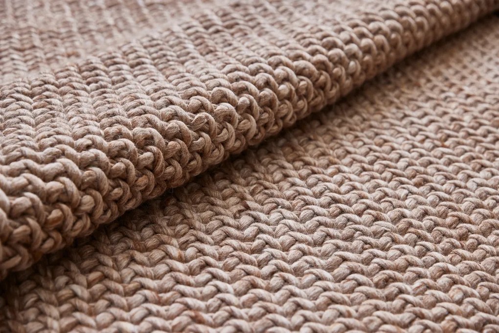 Diamond Carpets India, Ručně vázaný kusový koberec Sigma Sand DESP P106 Brown Mix, 300x400, béžová, ložnice