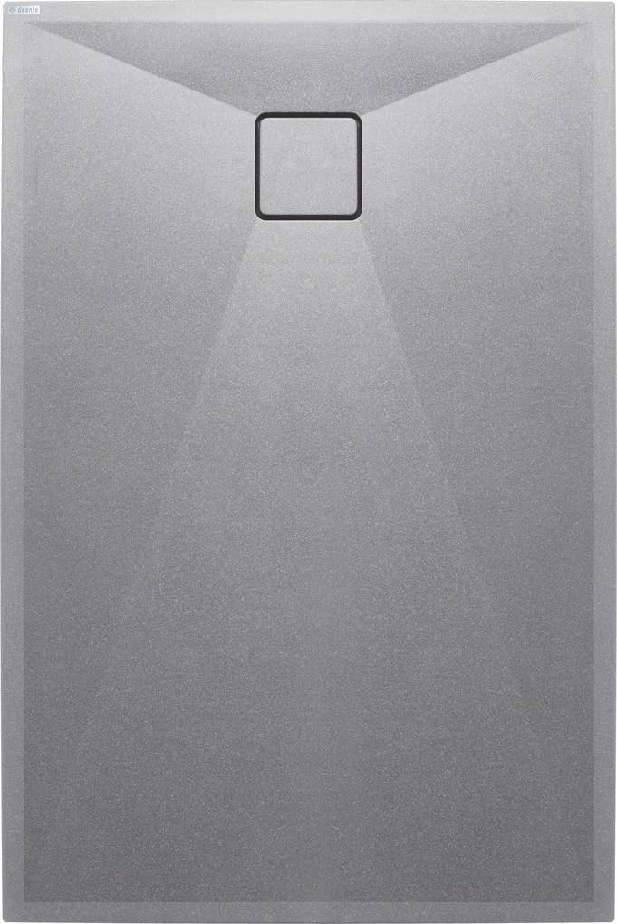 Aplomo Correo obdélníková sprchová vanička, šedá Rozměr vaničky: 140x90cm
